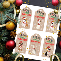 Christmas Gift Tags Dog Lover Gift Tags Printable Dog Tag Christmas Gi ...